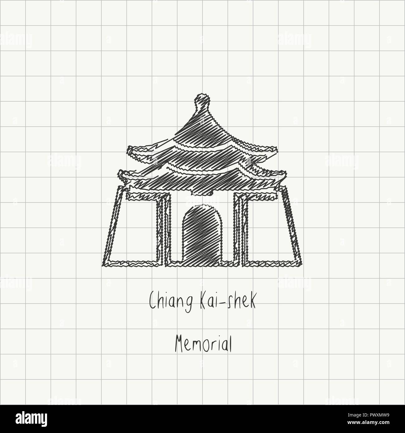 World Famous landmarks design with creative background vector Stock ...
