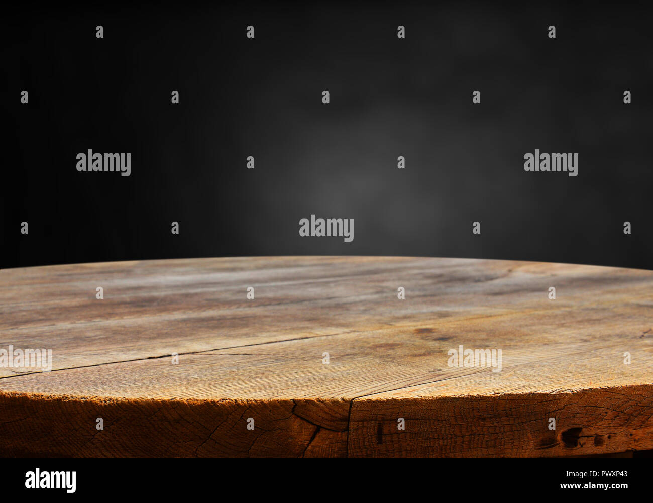 empty table for product display montages Stock Photo - Alamy