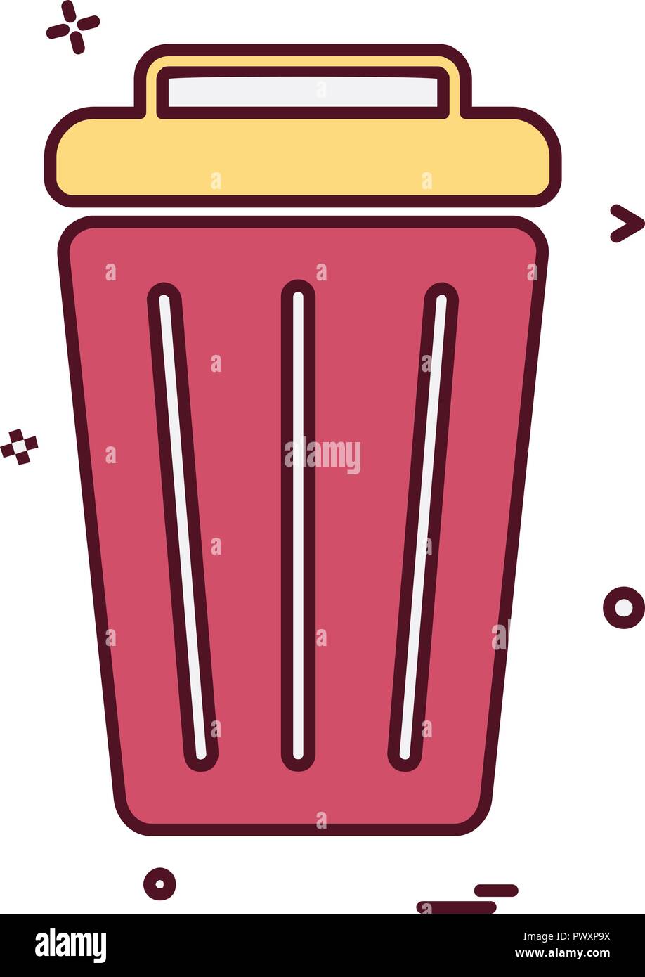 Use Me Dustbin Stock Vector Images - Alamy