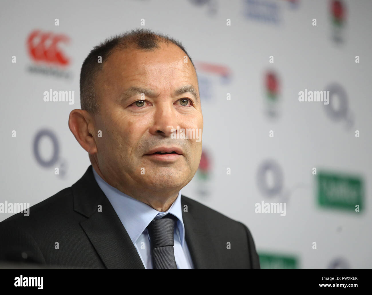 England head coach Eddie Jones during the squad announcement at ...