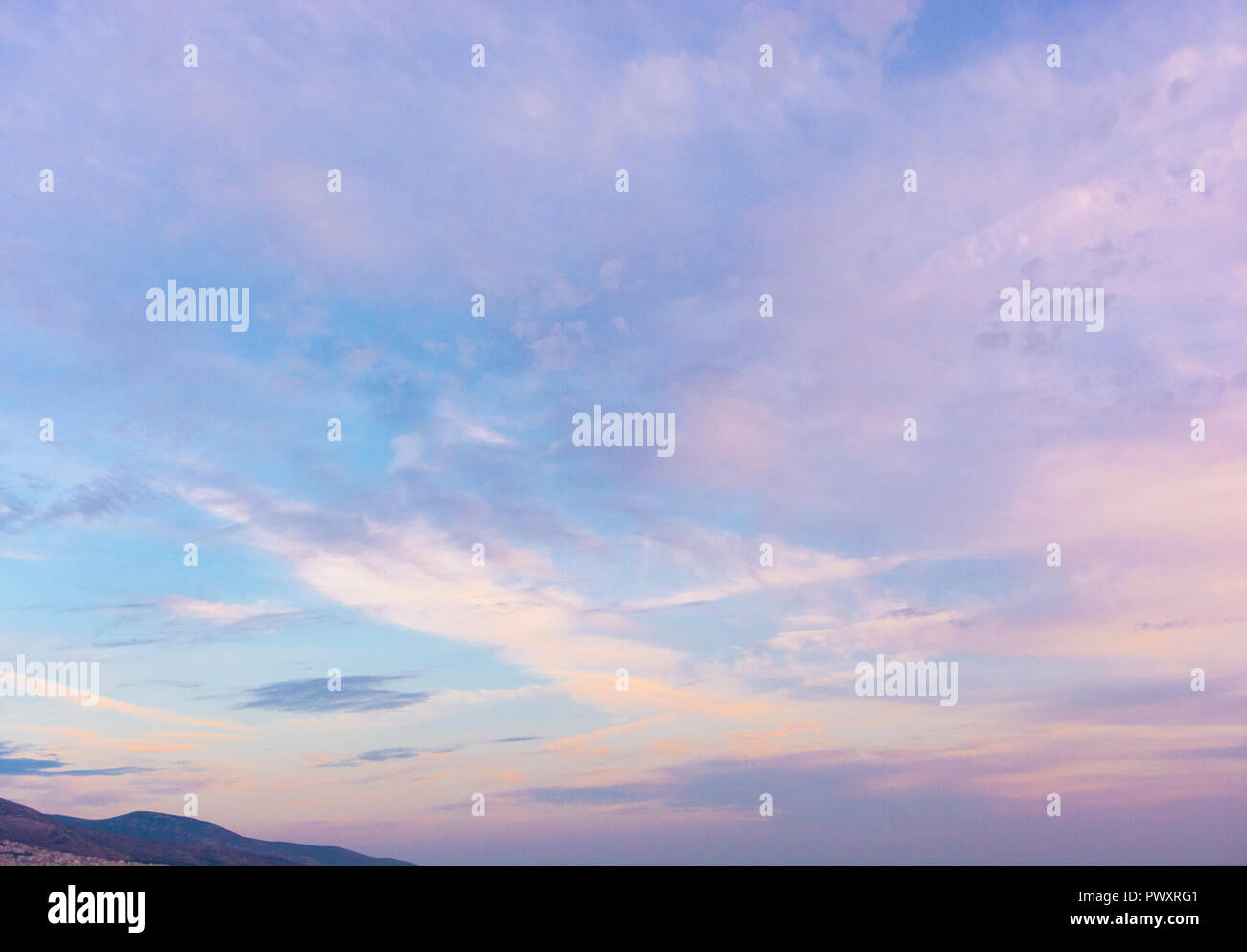 Dramatic Cloudscape over Athens with Vivid Colors, Traveling Clouds in ...