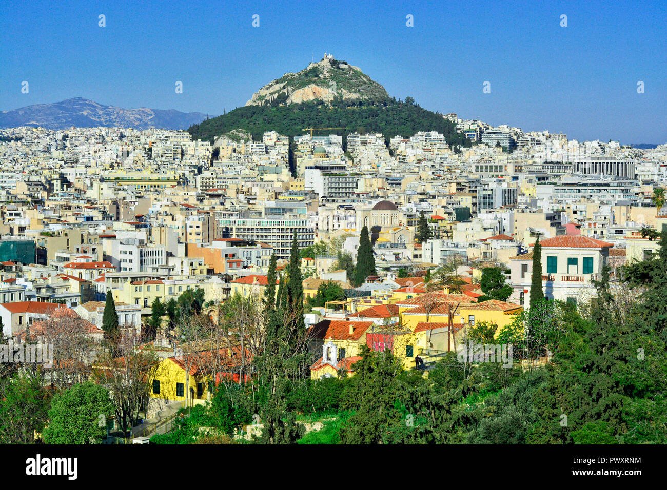 Crystal Clear View of Athens, Athens Cityscape, Relaxing View in Athens ...