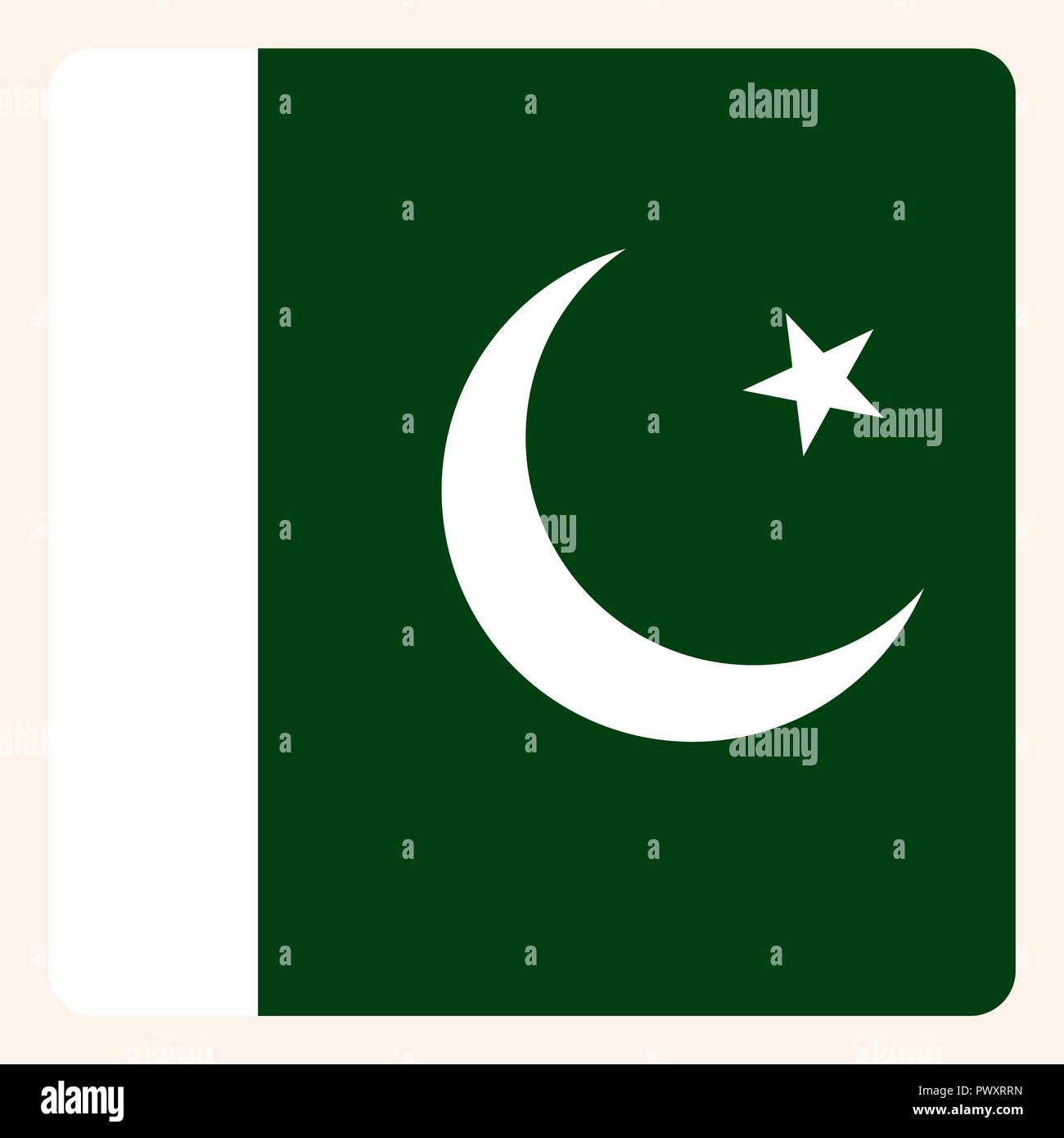 Pakistani Flag Stock Vector Images - Alamy