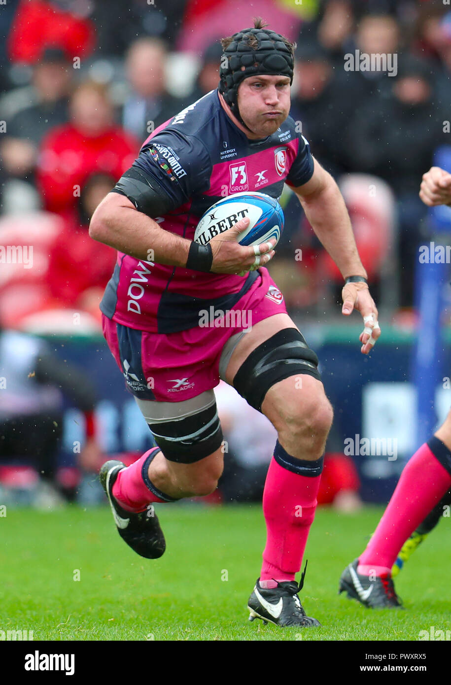 Gloucester Rugby's Ben Morgan Stock Photo - Alamy