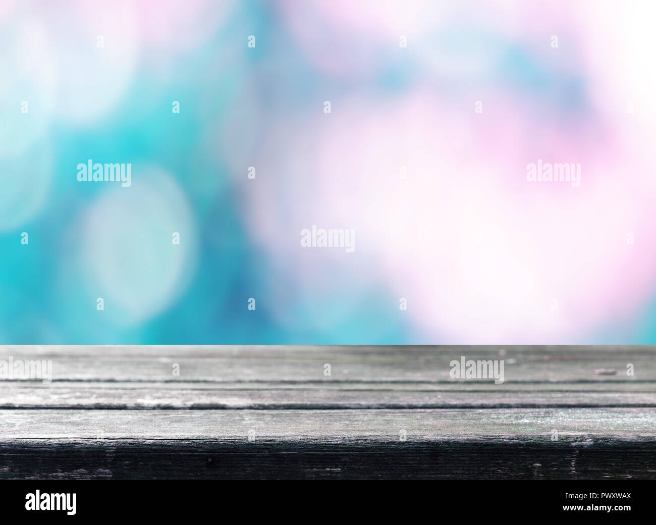 empty table for product display montages Stock Photo - Alamy