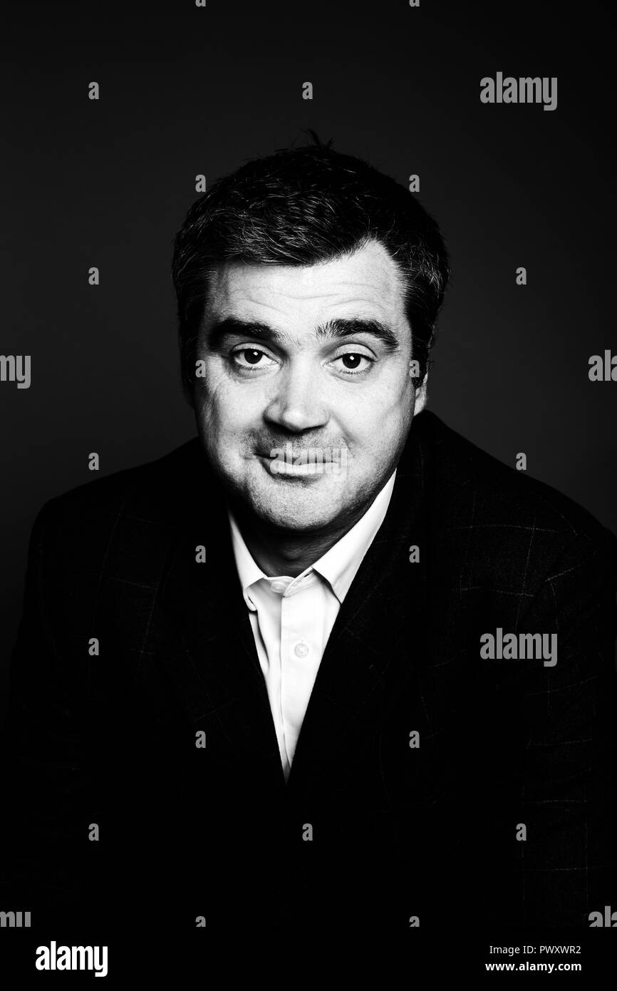 Mark Mason The Oldie Literary Lunch 16/10/18 Stock Photo - Alamy