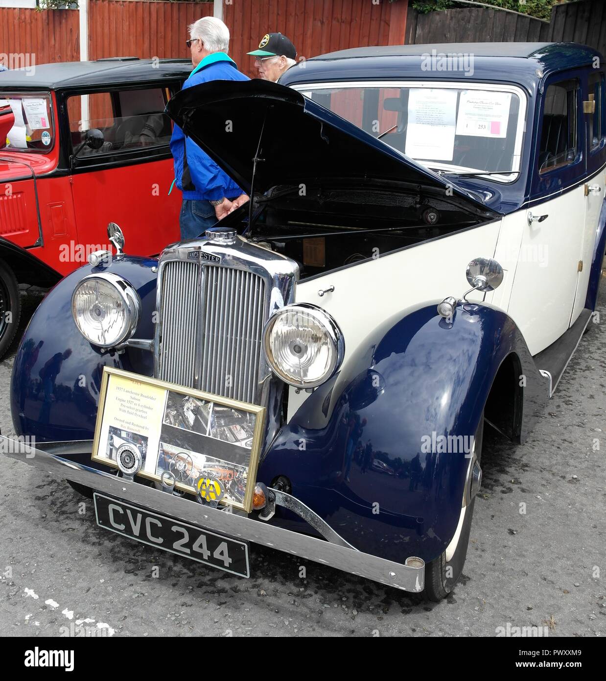 Prestatyn, Uk Classic car show in Prestatyn North Wales credit Ian ...