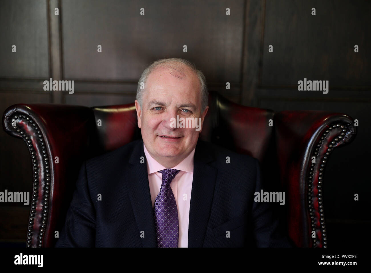 Irish presidential candidate Gavin Duffy in Dublin Stock Photo - Alamy