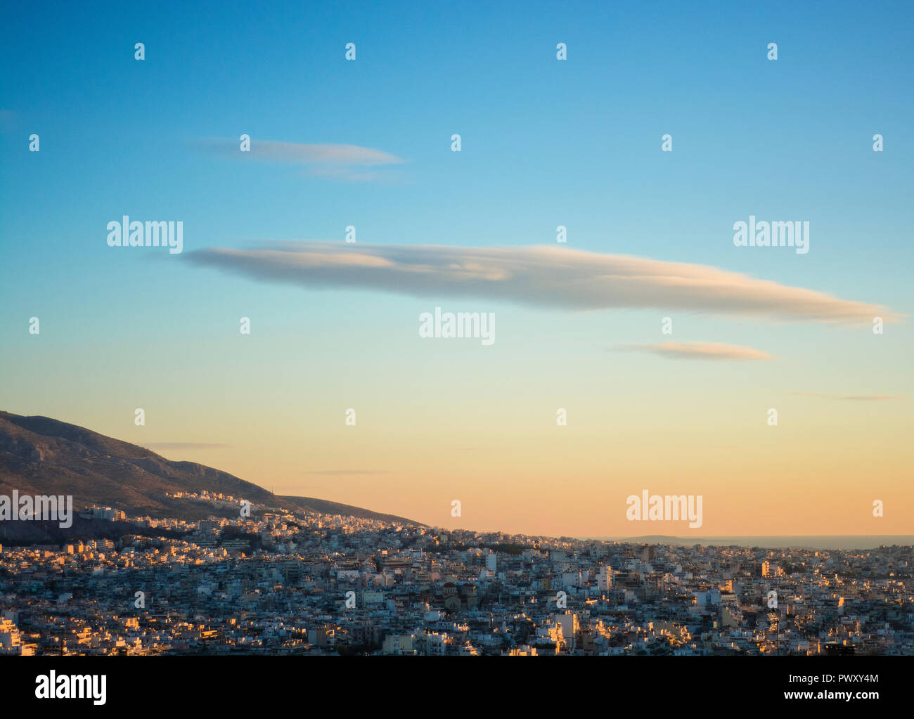 Crystal Clear View of Athens, Athens Cityscape, Relaxing View in Athens ...