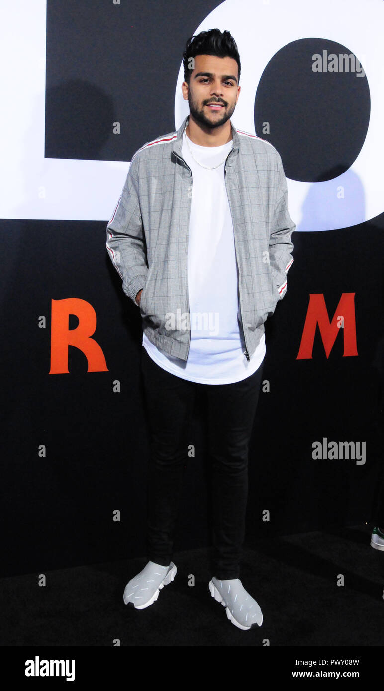 Hollywood, California, USA. 17th October, 2018. Influencer/youtuber ...