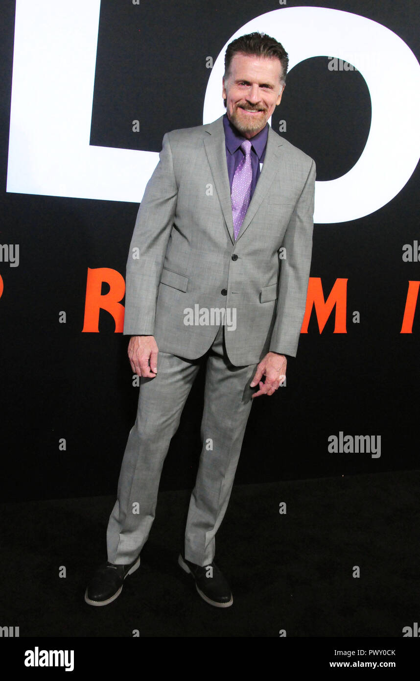 Hollywood, California, USA. 17th October, 2018. Actor Michael Harrity ...