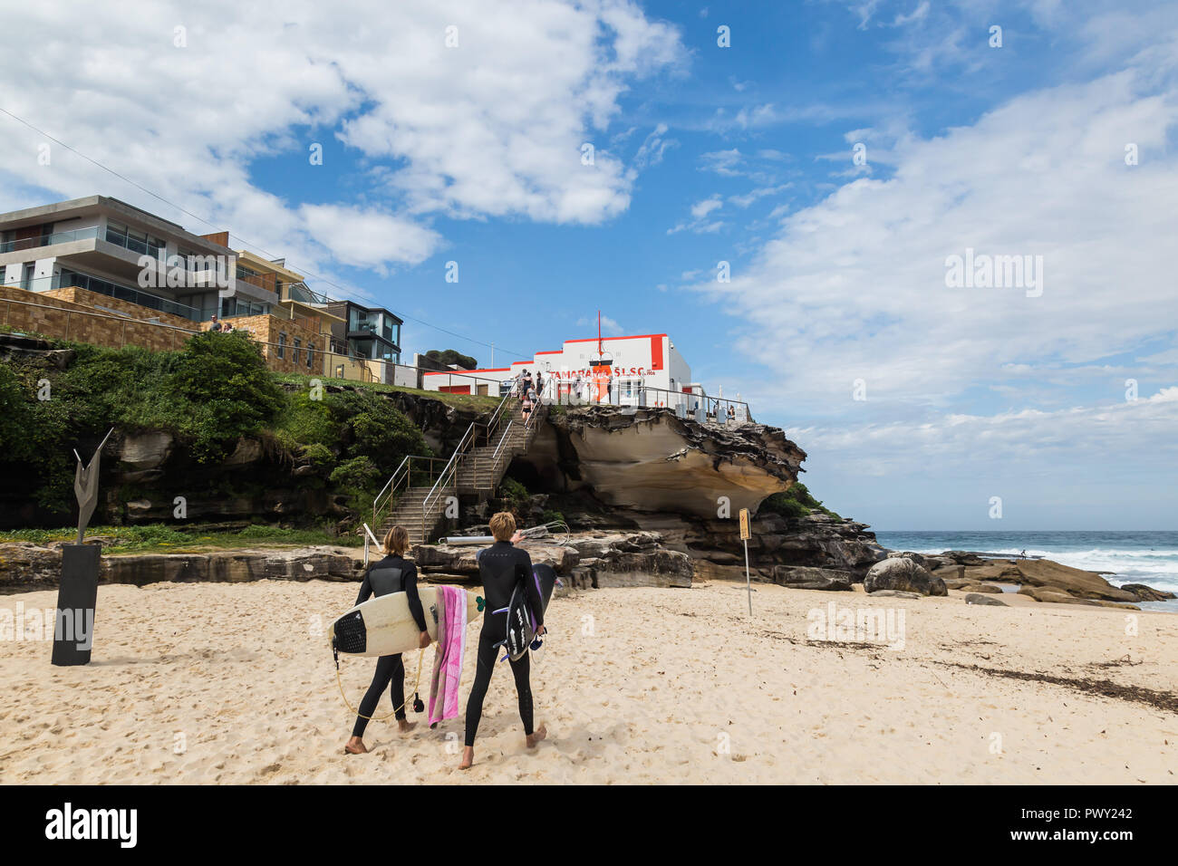 Tamarama surf life saving club hi-res stock photography and images - Alamy