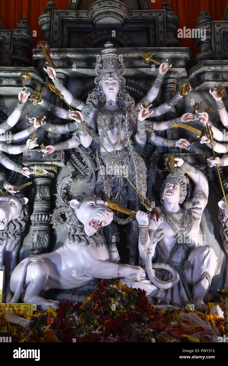 Nava durga hi-res stock photography and images - Alamy