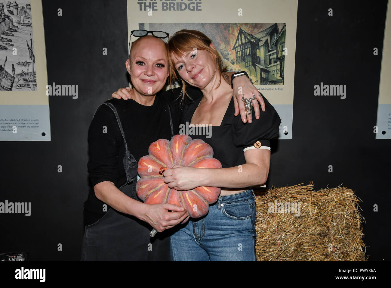 London, UK. 18th October, 2018. Gail Porter and Emma attend Press night ...