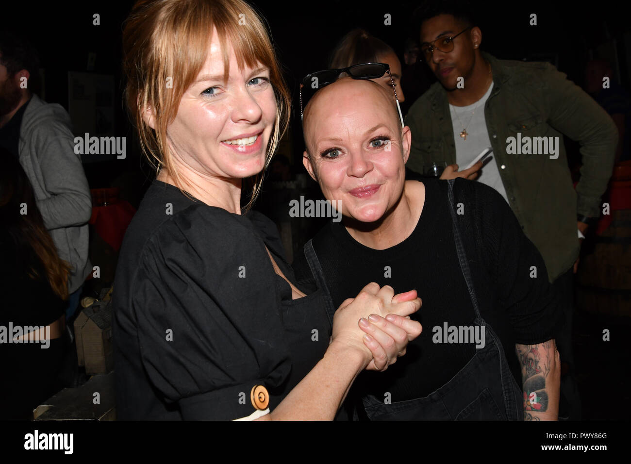 London, UK. 18th October, 2018. Gail Porter and Emma attend Press night ...