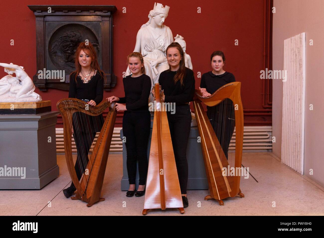 Cork, Ireland. 18th Oct, 2018. Pictured here (LtoR) is Eimear Mc Donagh ...