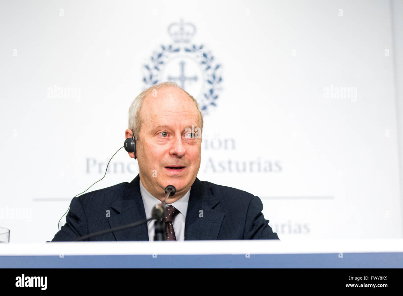 Oviedo, Spain. 18th October, 2018. American political philosopher ...