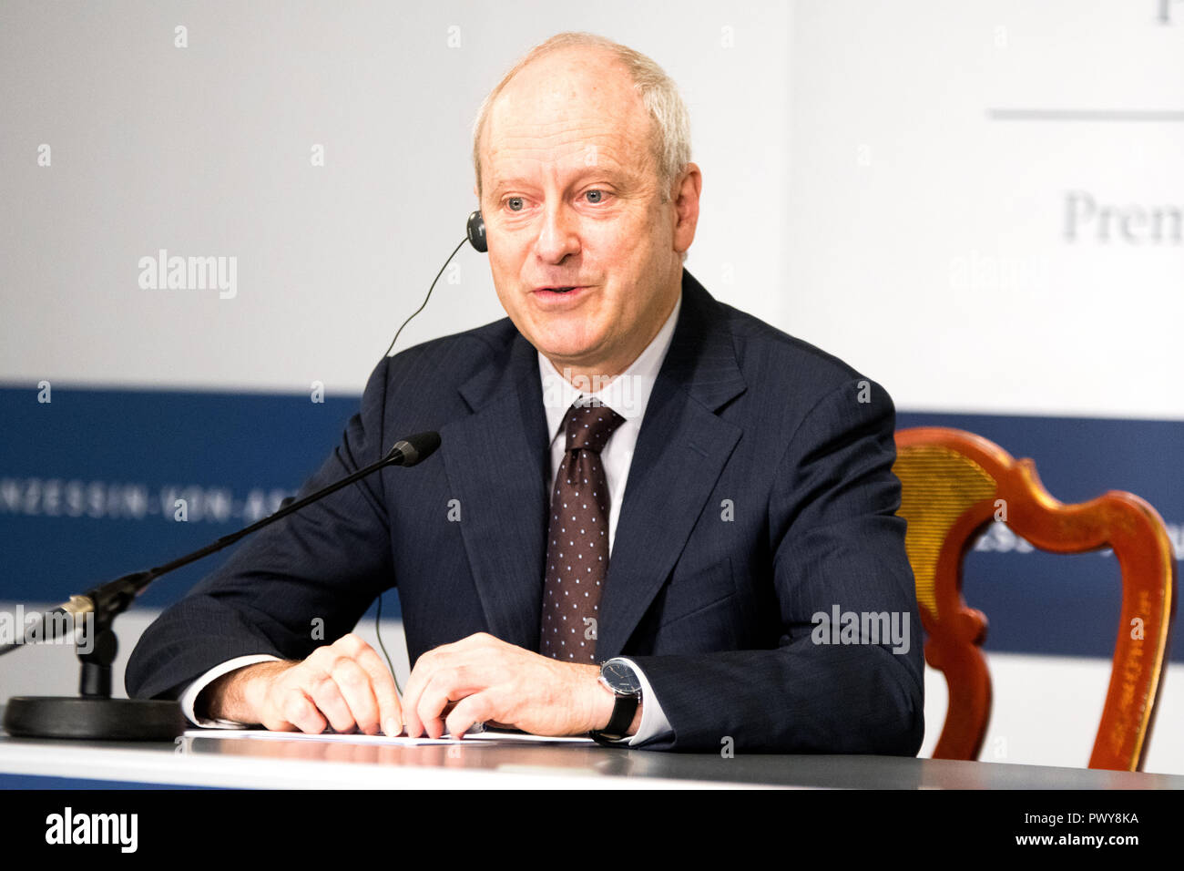 Oviedo, Spain. 18th October, 2018. American political philosopher ...