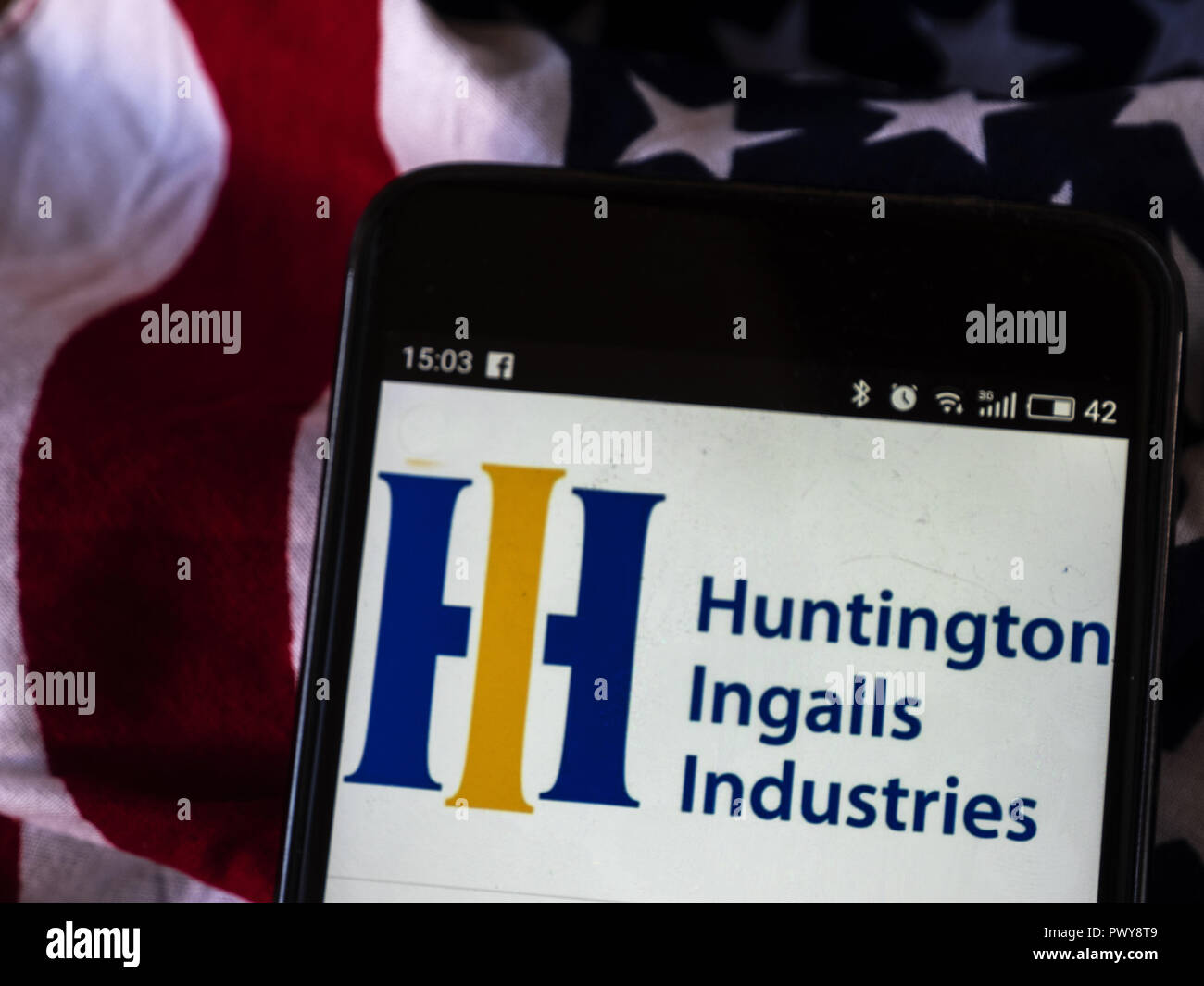 Huntington ingalls industries logo hi-res stock photography and images ...