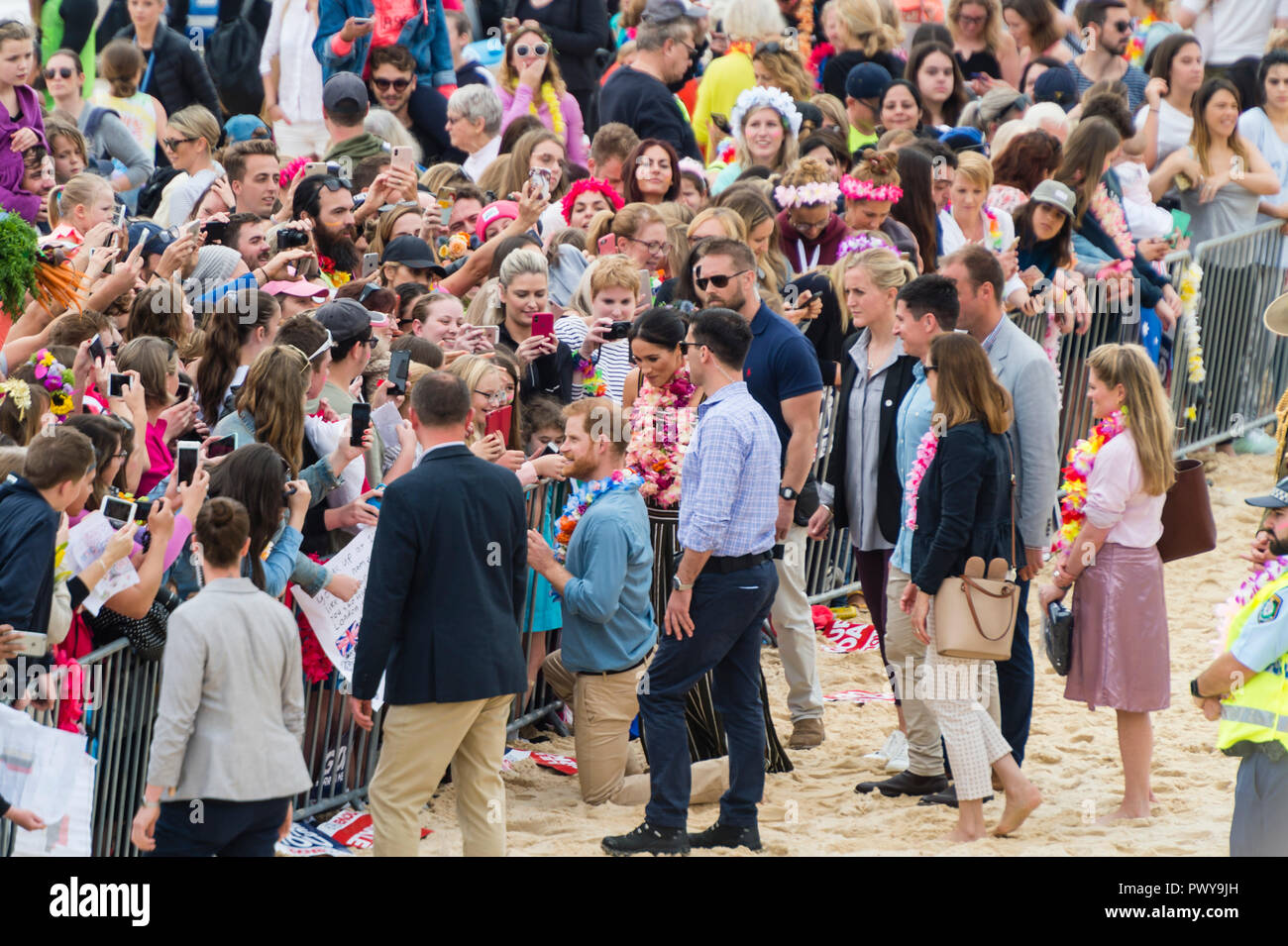 Sydney, Australia. 19th Oct 2018. Duke and Duchess of Sussex visit ...