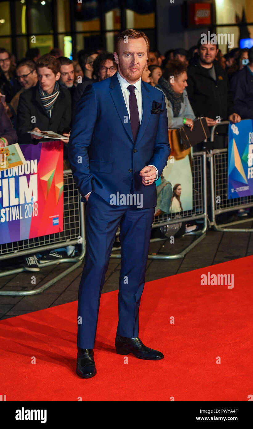 Tony Curran attends the 'Outlaw King' premiere at the BFI London Film ...