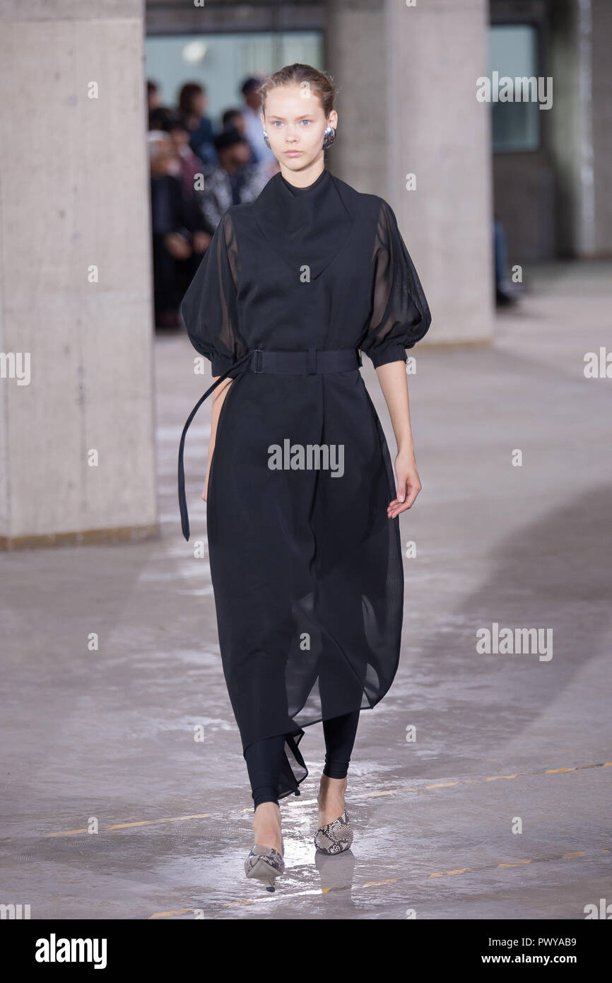 2018/10/18 Tokyo, Runway Show 'Hyke' from Designer Hideaki Yoshihara ...