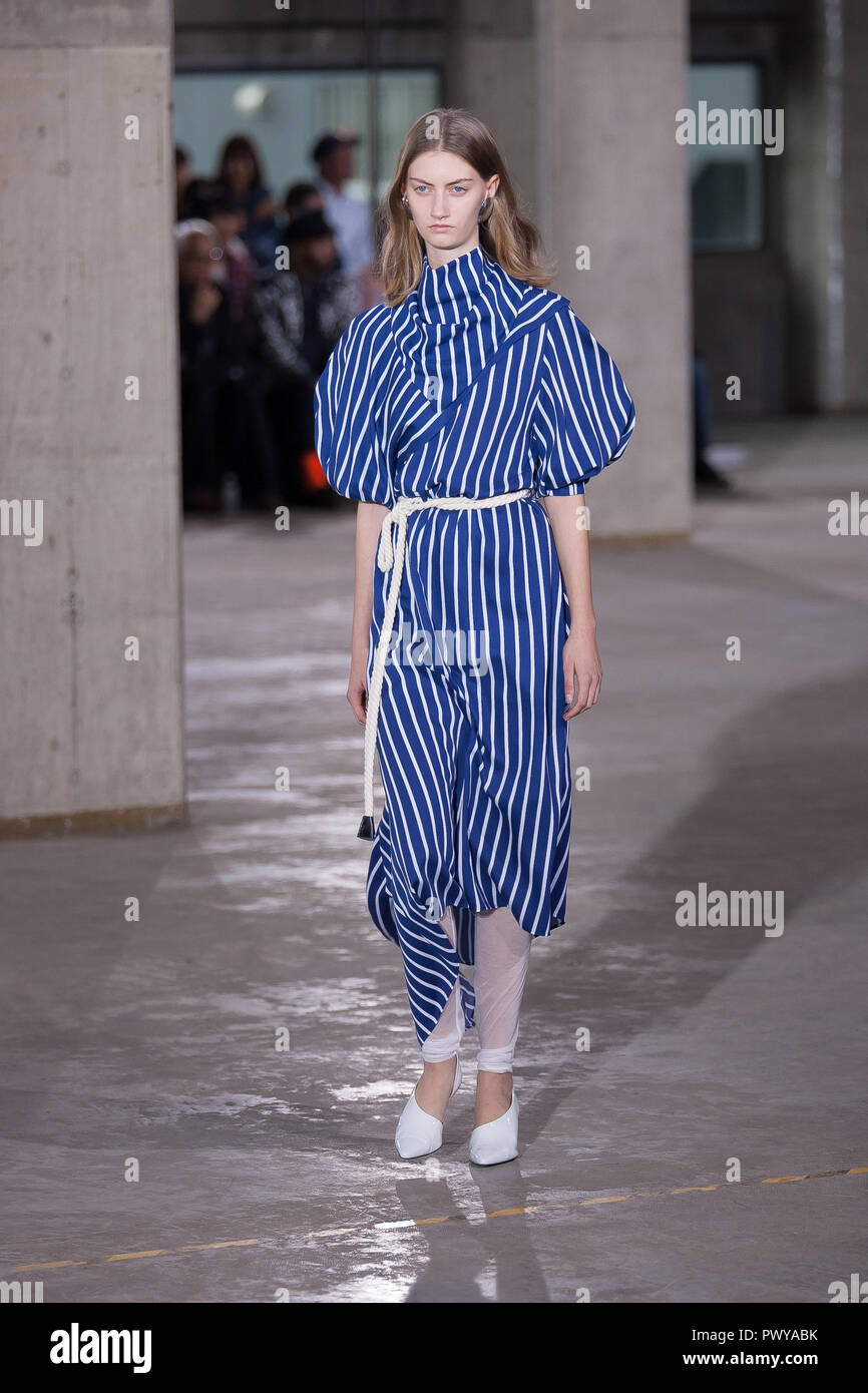 2018/10/18 Tokyo, Runway Show 'Hyke' from Designer Hideaki Yoshihara ...