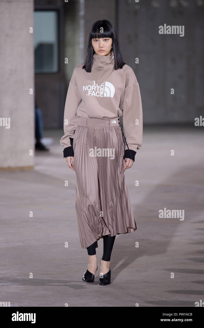 2018/10/18 Tokyo, Runway Show 'Hyke' from Designer Hideaki Yoshihara ...