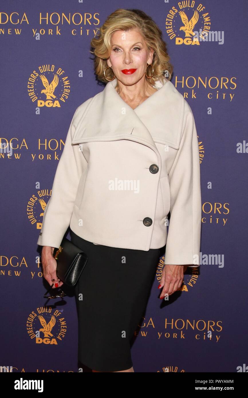 New York, NY, USA. 18th Oct, 2018. Christine Baranski at arrivals for ...