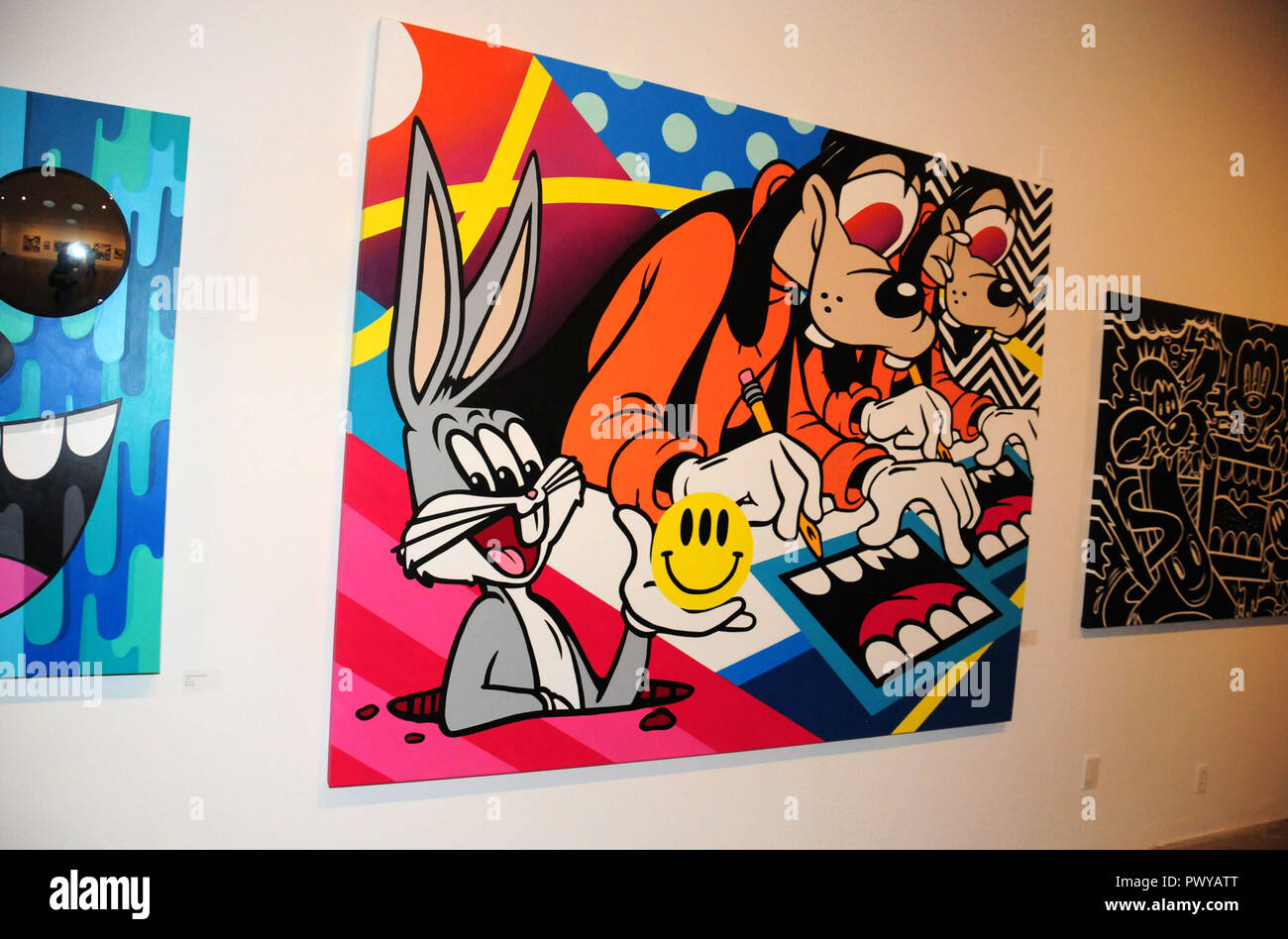 West Hollywood, California, USA. 18th October, 2018. Artist Greg Mike ...