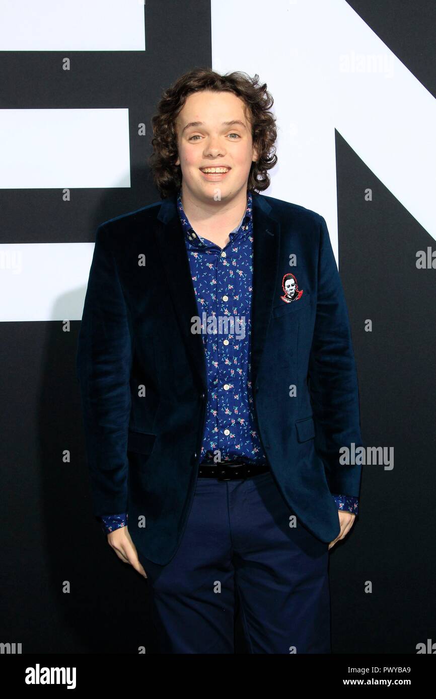 Los Angeles, CA, USA. 17th Oct, 2018. Drew Scheid at arrivals for ...