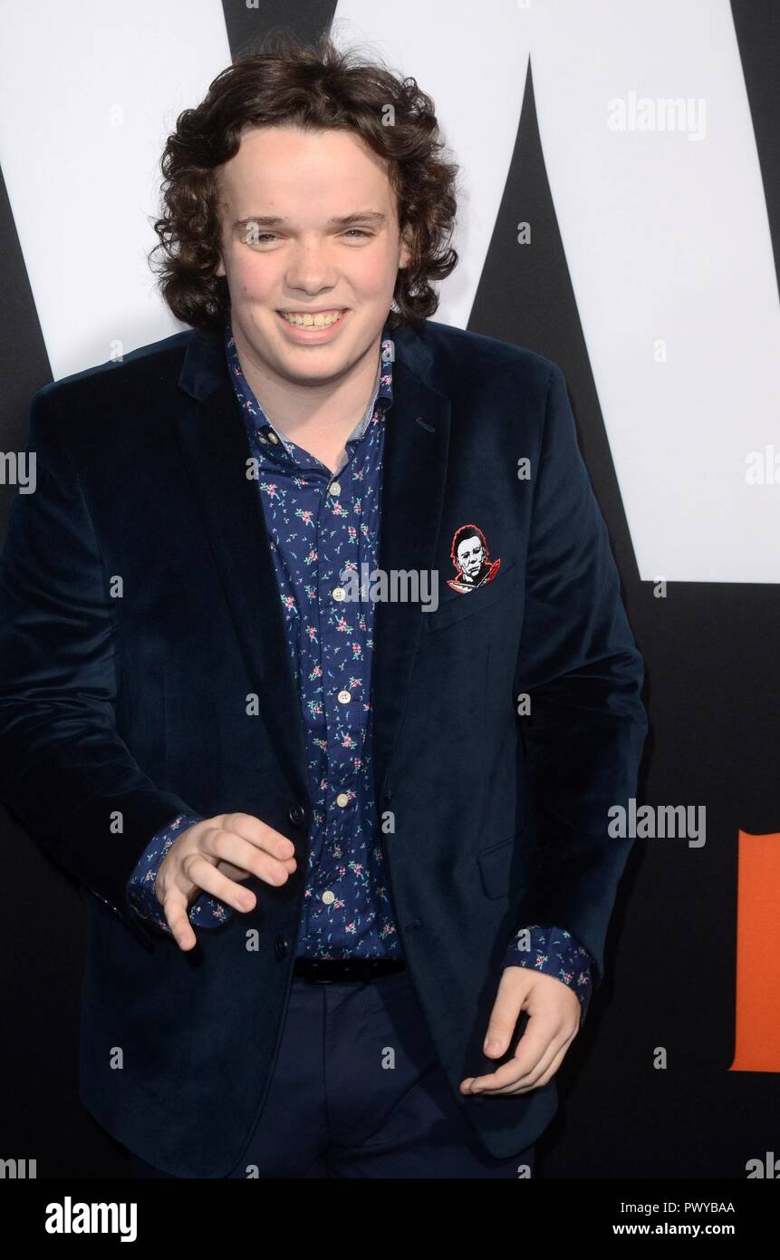 Los Angeles, CA, USA. 17th Oct, 2018. Drew Scheid at arrivals for ...
