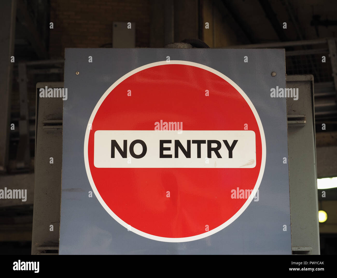 Regulatory signs, no entry for vehicular traffic sign Stock Photo - Alamy