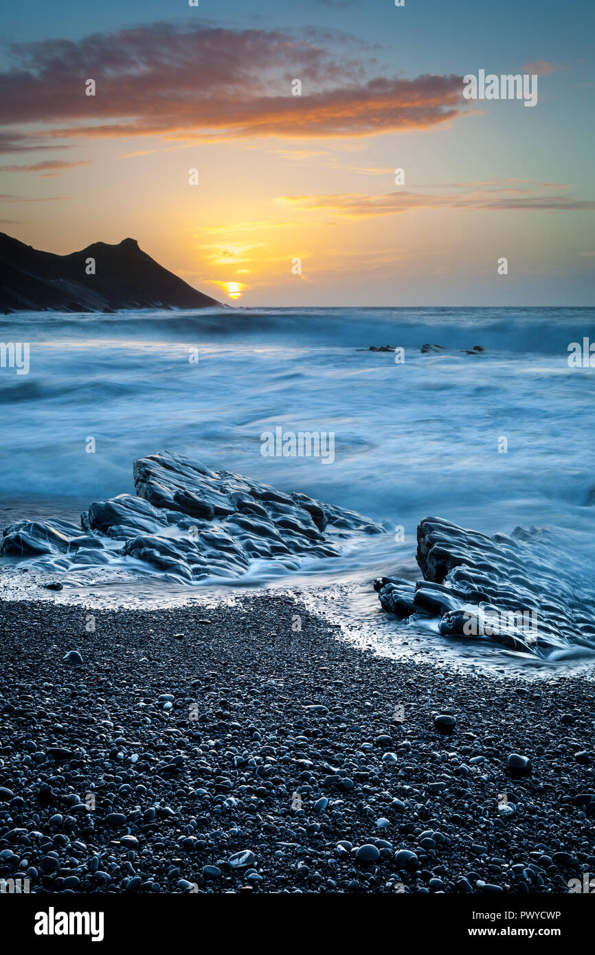 Millook beach hi-res stock photography and images - Alamy