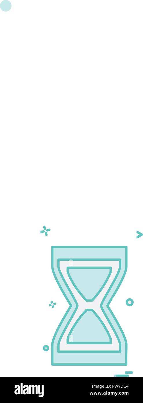 Wait icon design vector Stock Vector Image & Art - Alamy