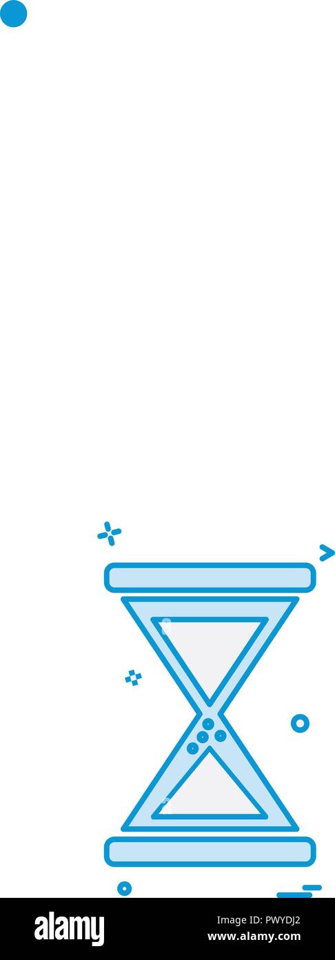 Wait icon design vector Stock Vector Image & Art - Alamy