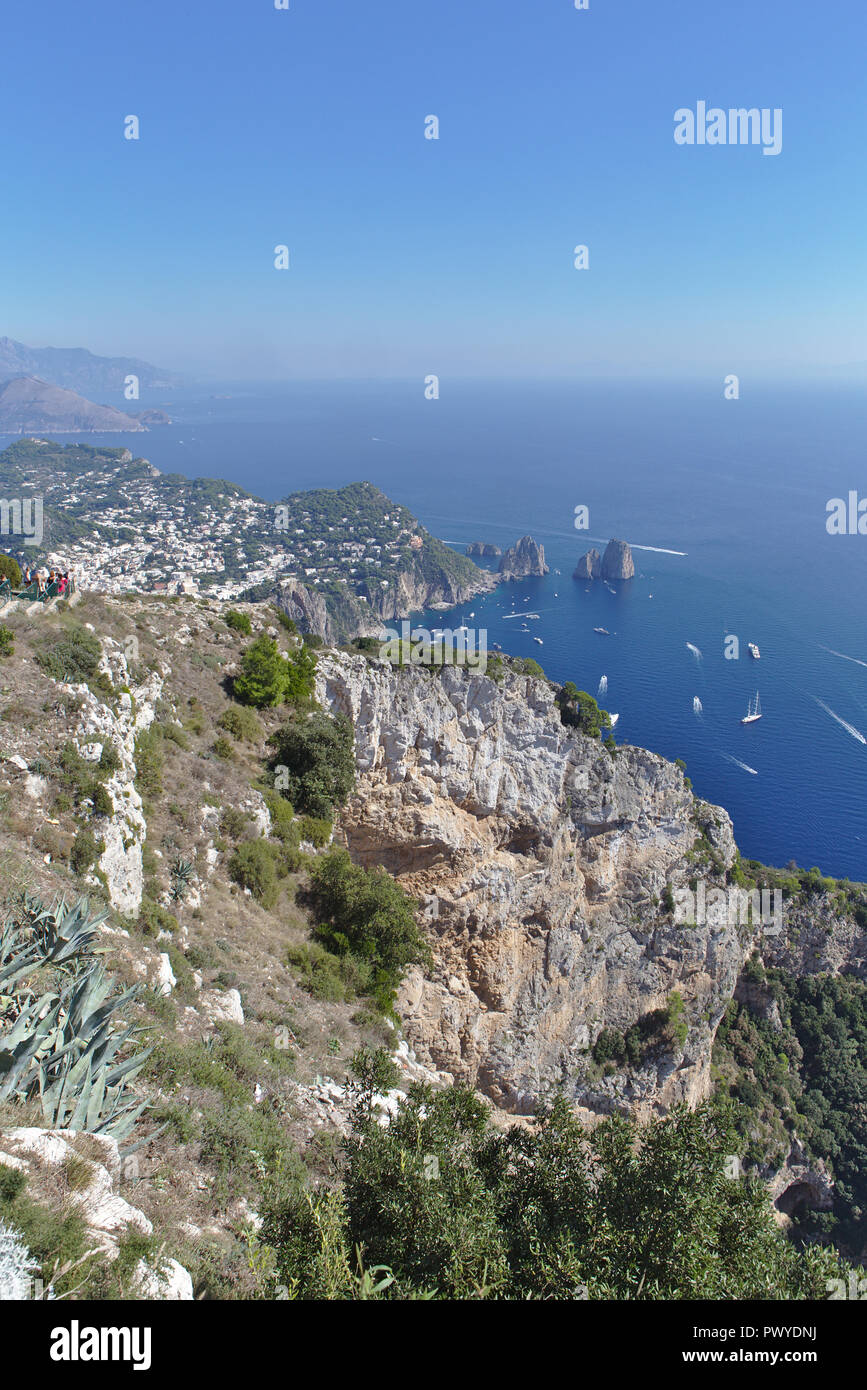 Monte solaro, capri hi-res stock photography and images - Alamy