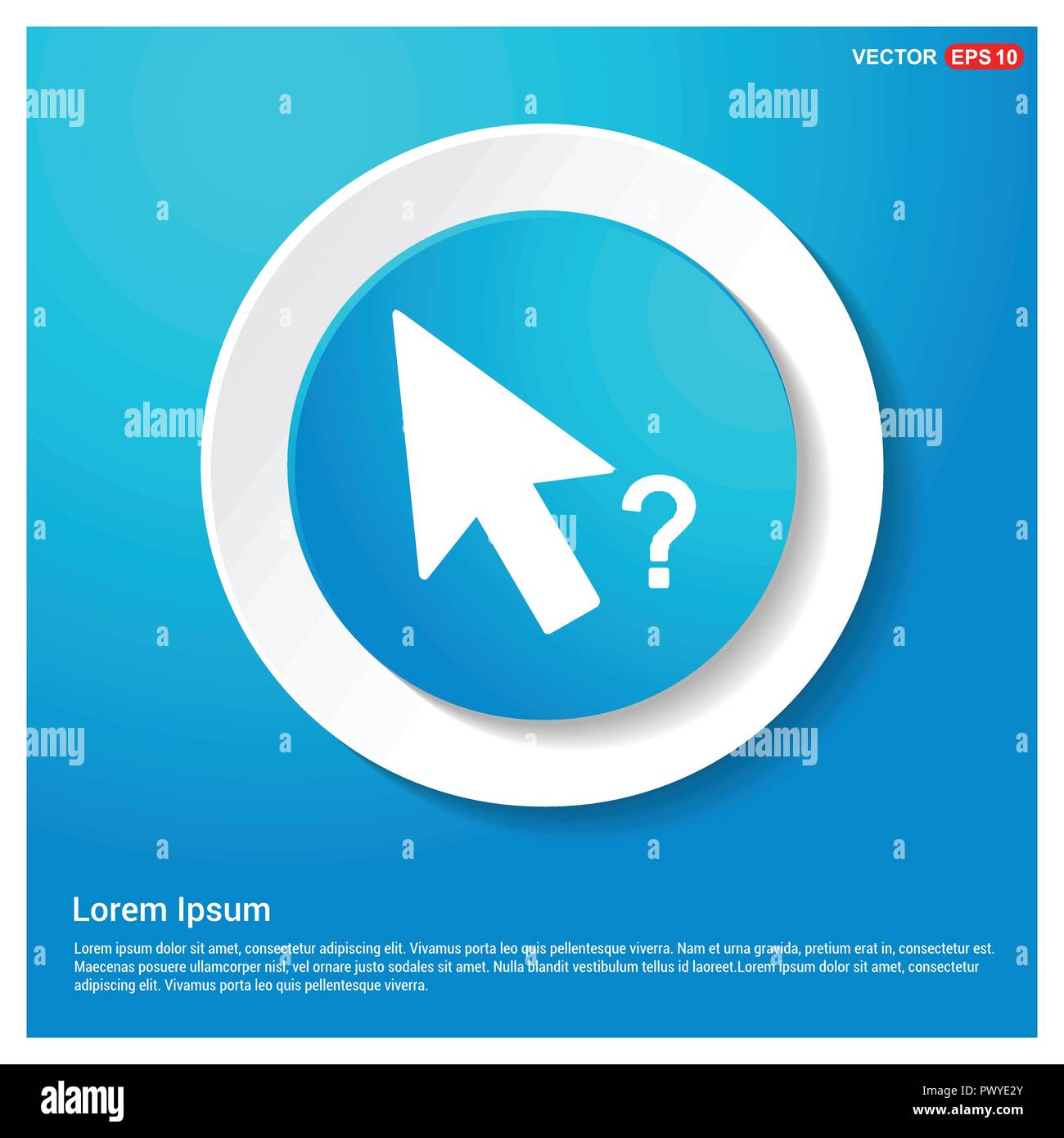 Mouse Cursor Question Mark Icon Stock Vector Image & Art - Alamy