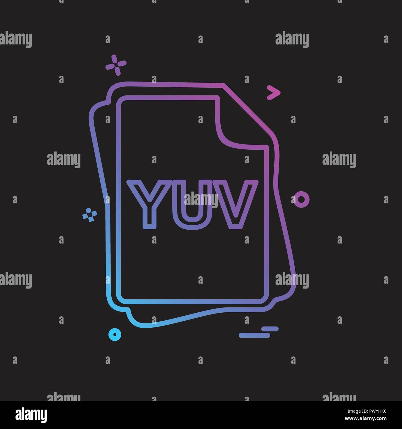 Yuv symbol hi-res stock photography and images - Alamy