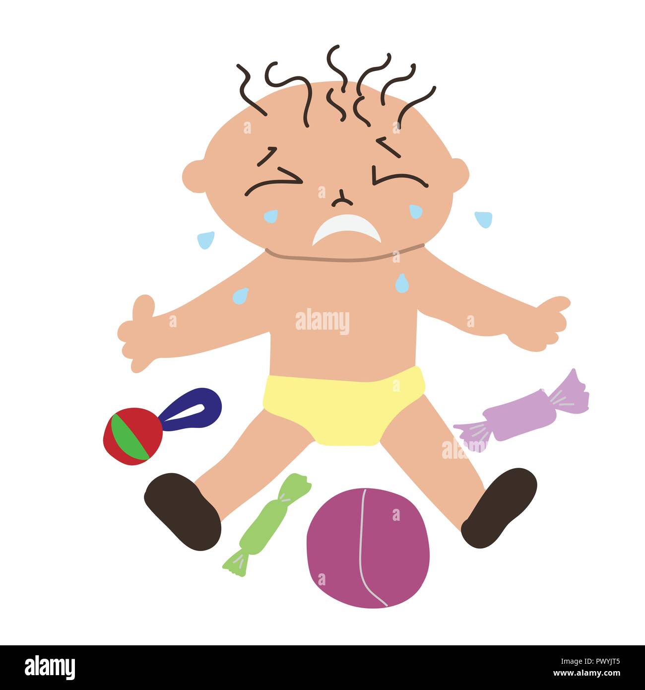 Temper Stock Vector Images - Alamy