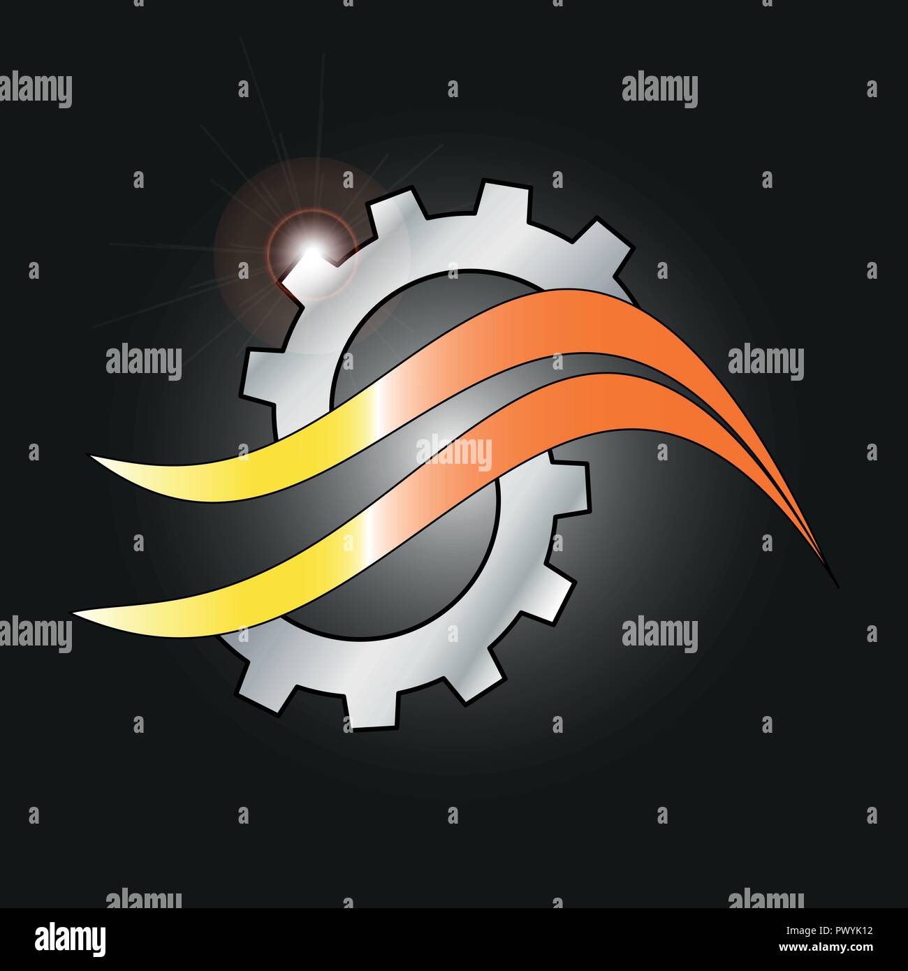 Precision engineering logo hi-res stock photography and images - Alamy