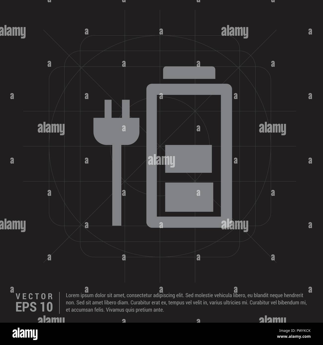 Battery charging icon Stock Vector Image & Art - Alamy
