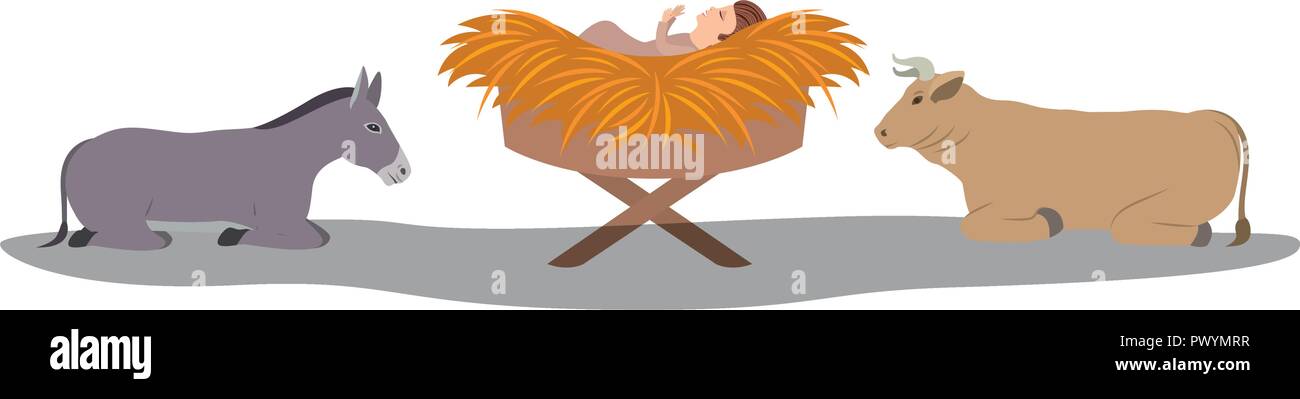 Jesus Nativity Animals High Resolution Stock Photography and Images - Alamy