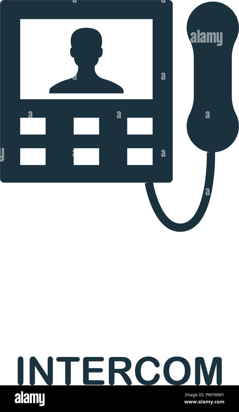Intercom logo hi-res stock photography and images - Alamy