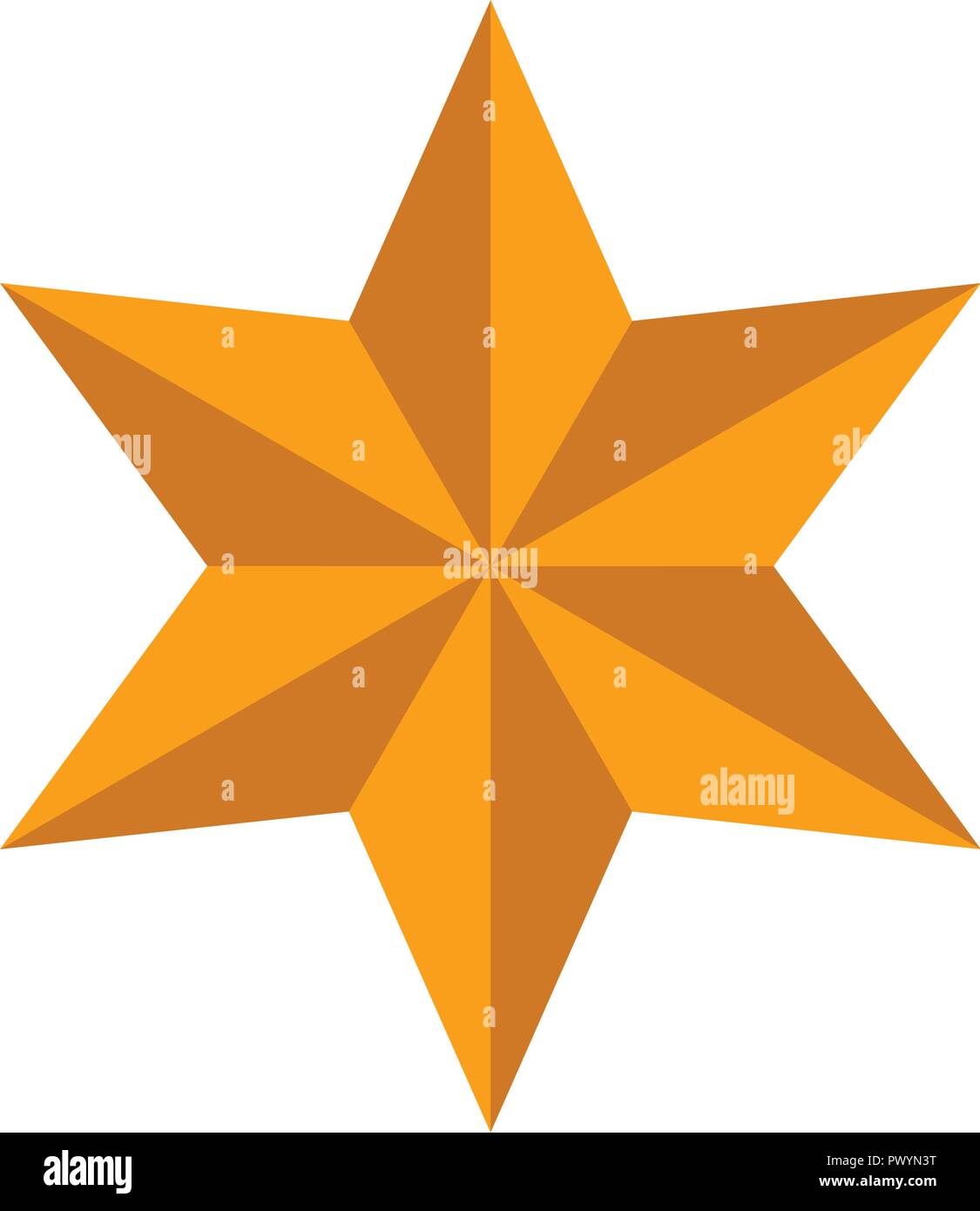 decorative star isolated icon Stock Vector Image & Art - Alamy