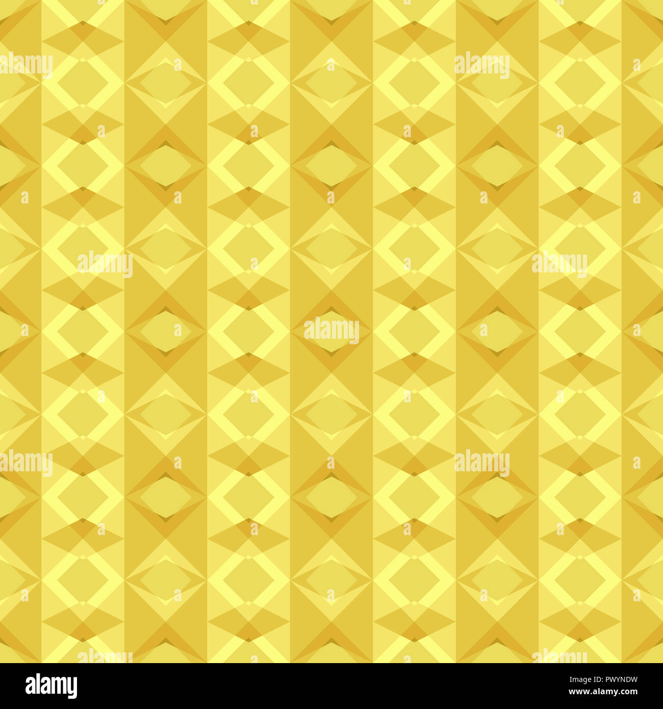 Seamless geometric pattern background of yellow polygon shapes with ...