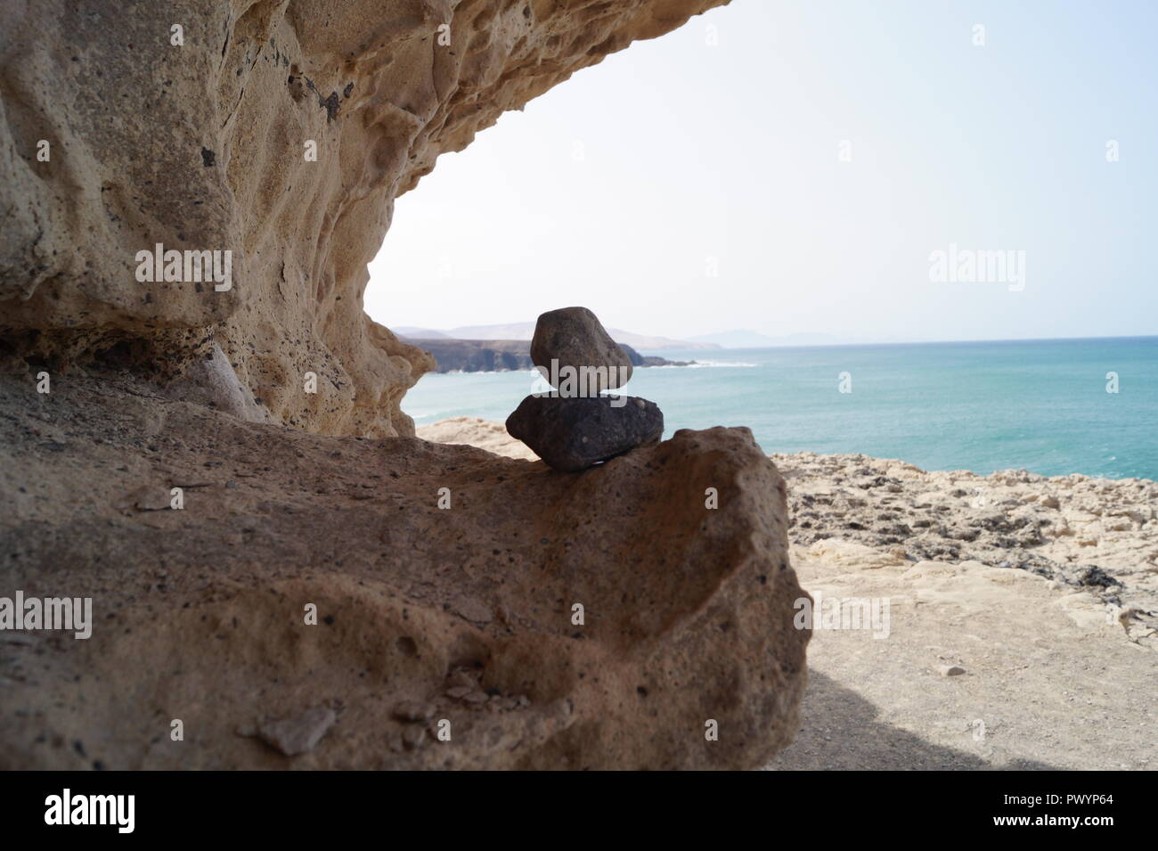 Ajuy a fisher village at Fuerteventura Stock Photo - Alamy
