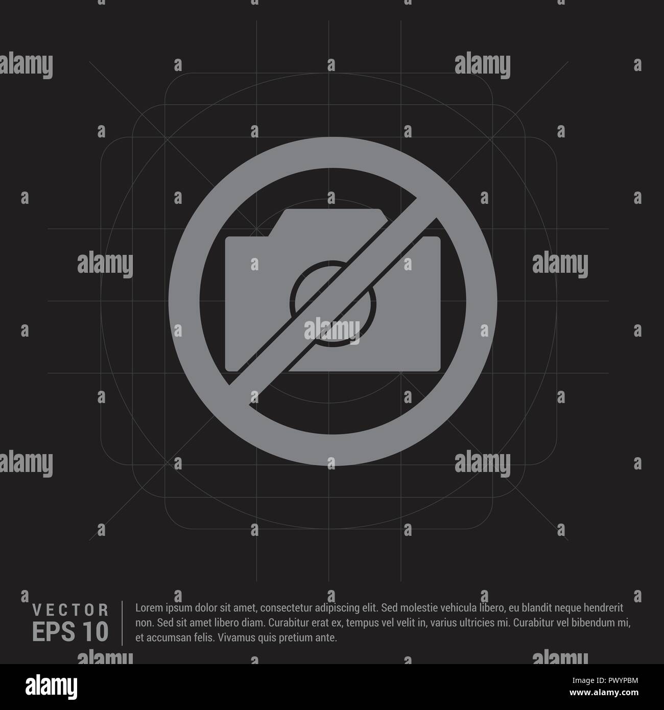 Photo not allowed icon Stock Vector Image & Art - Alamy