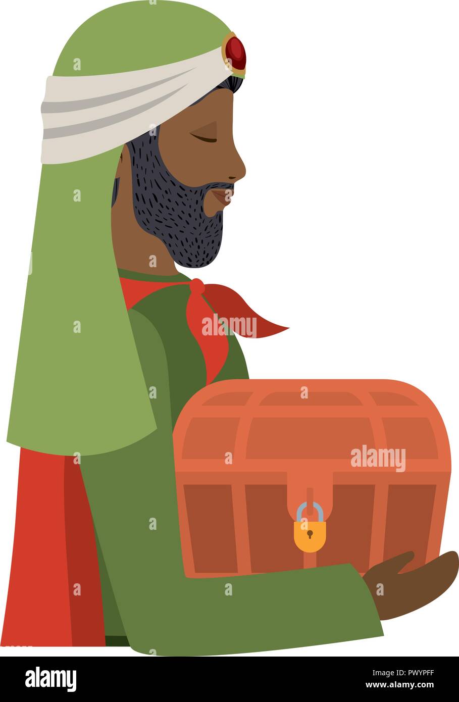 wise man manger character Stock Vector Image & Art - Alamy