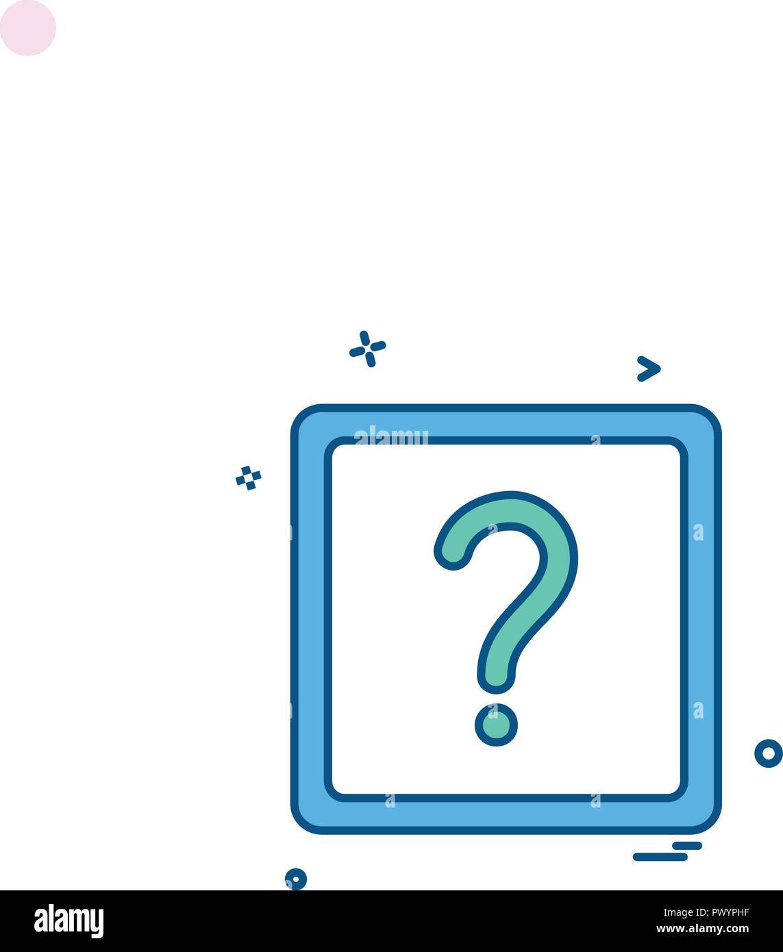 Help icon design vector Stock Vector Image & Art - Alamy